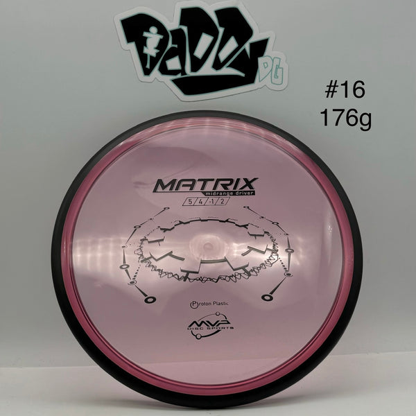 MVP Proton Matrix Midrange – Daddy Disc Golf