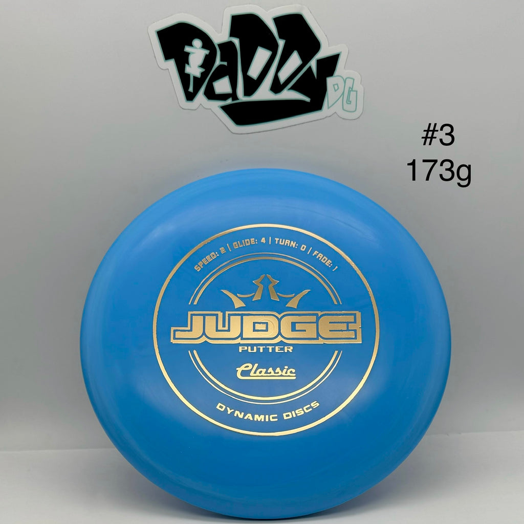 Dynamic Discs Judge Classic Putter – Daddy Disc Golf