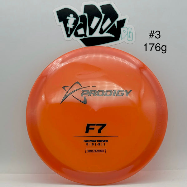 Prodigy F7 400 Fairway Driver – Daddy Disc Golf