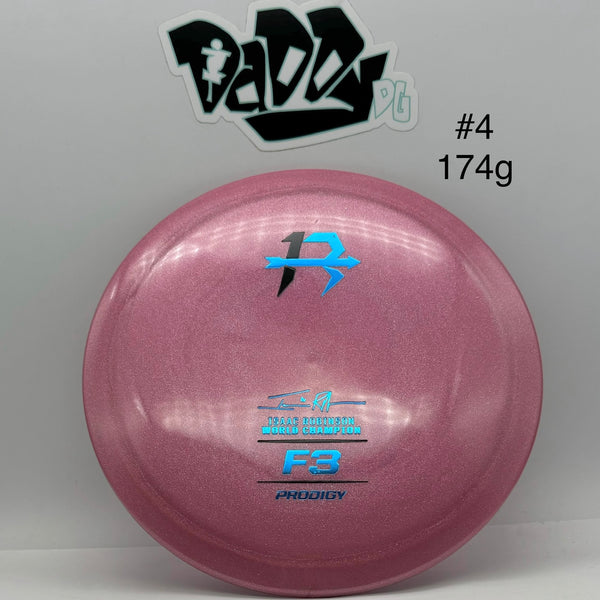 Prodigy F3 400 Glimmer Isaac Robinson 2023 World Champion Stamped Fair ...