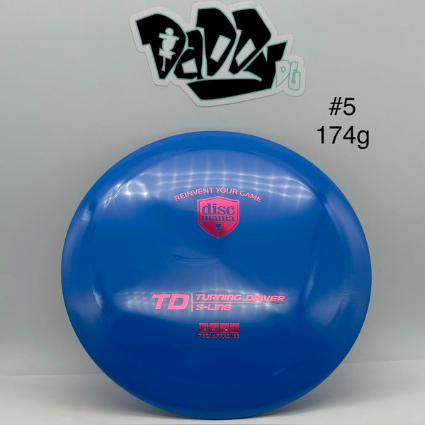 Discmania S-Line TD Turning Driver – Daddy Disc Golf