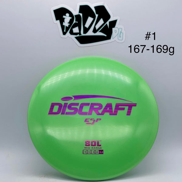 Discraft ESP Sol Midrange – Daddy Disc Golf