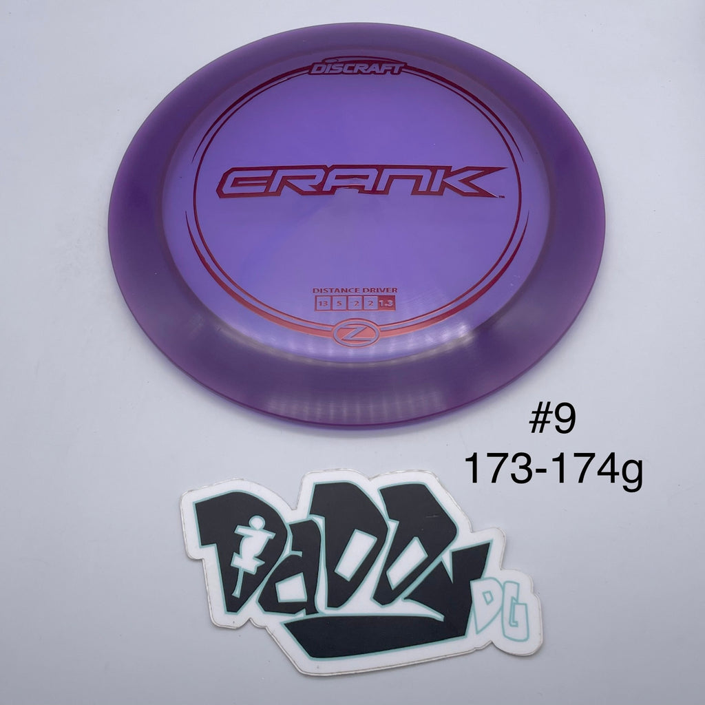 Discraft Crank Z Line Distance Driver – Daddy Disc Golf