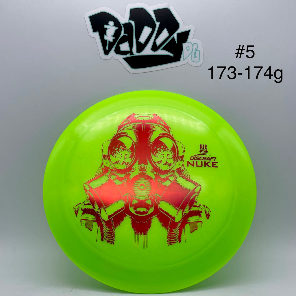 Discraft Nuke Big Z Line Distance Driver – Daddy Disc Golf