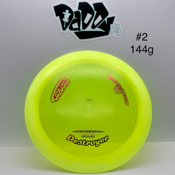 Innova Destroyer Blizzard Champion Distance Driver – Daddy Disc Golf