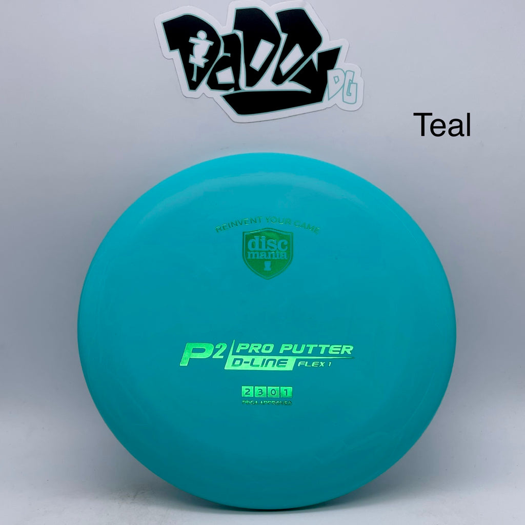 Discmania D-Line (Flex 1) P2 Pro Putter – Daddy Disc Golf