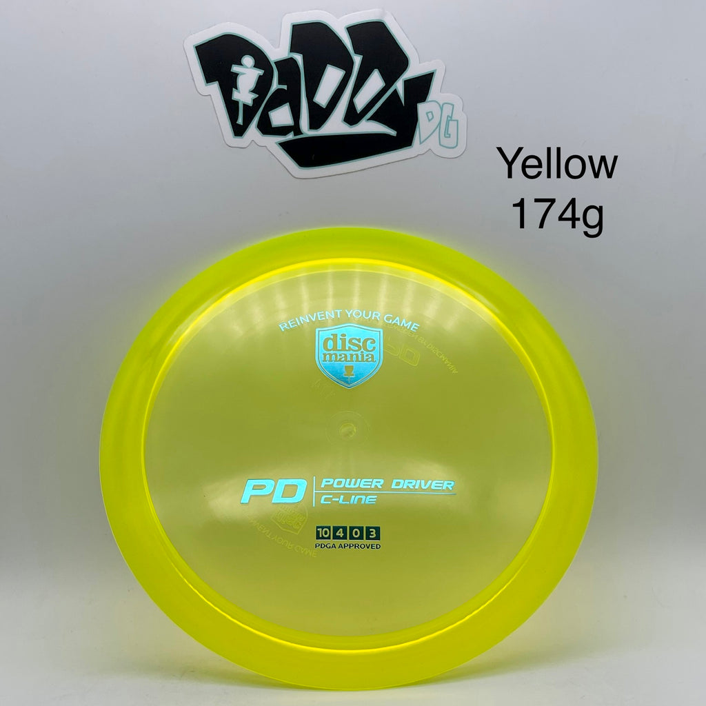 Discmania C-Line PD Power Driver – Daddy Disc Golf