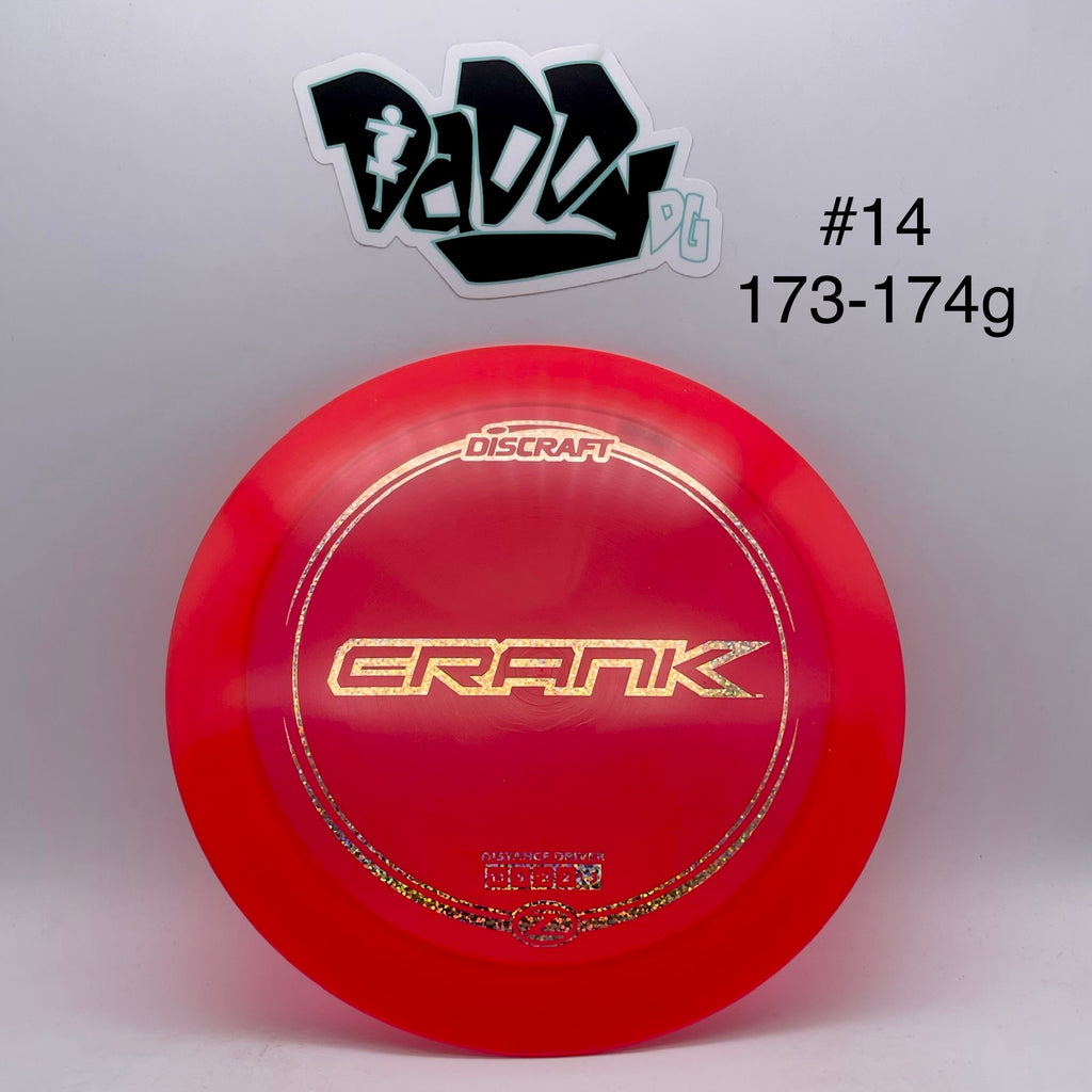Discraft Crank Z Line Distance Driver – Daddy Disc Golf