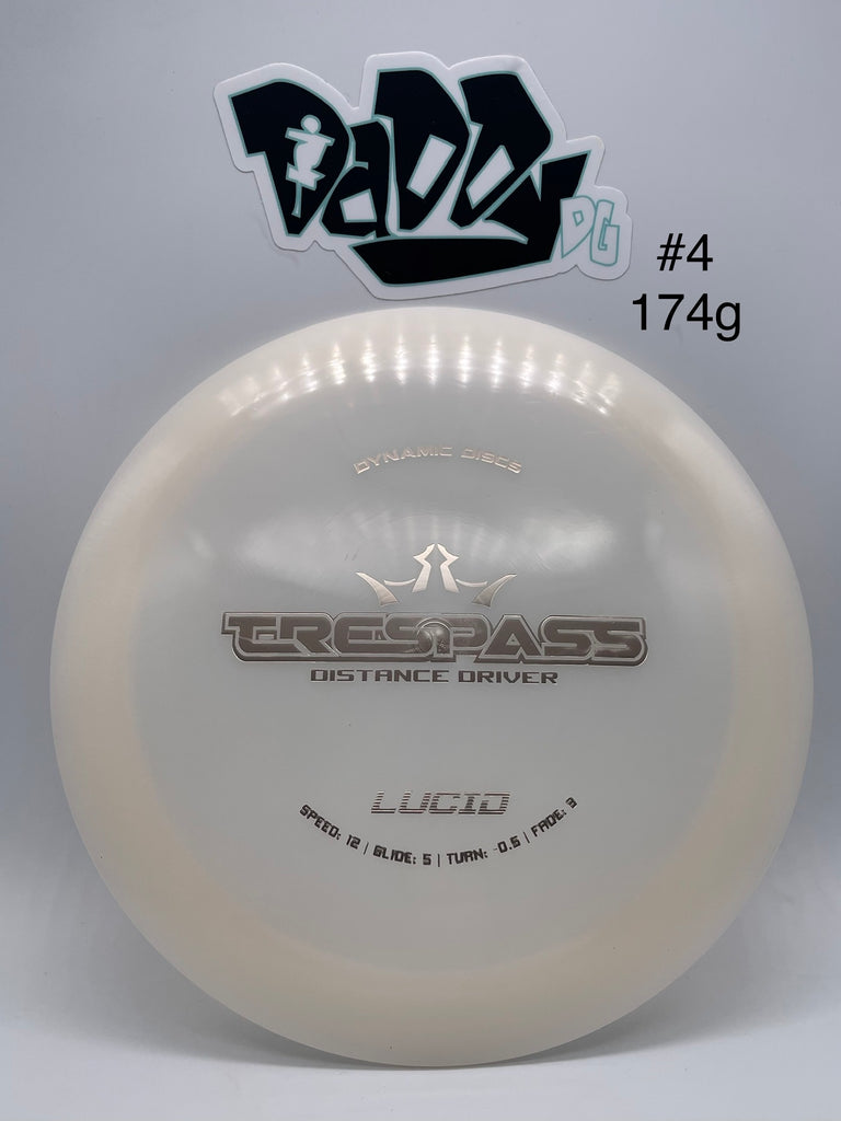 Dynamic Discs Trespass Lucid Distance Driver – Daddy Disc Golf