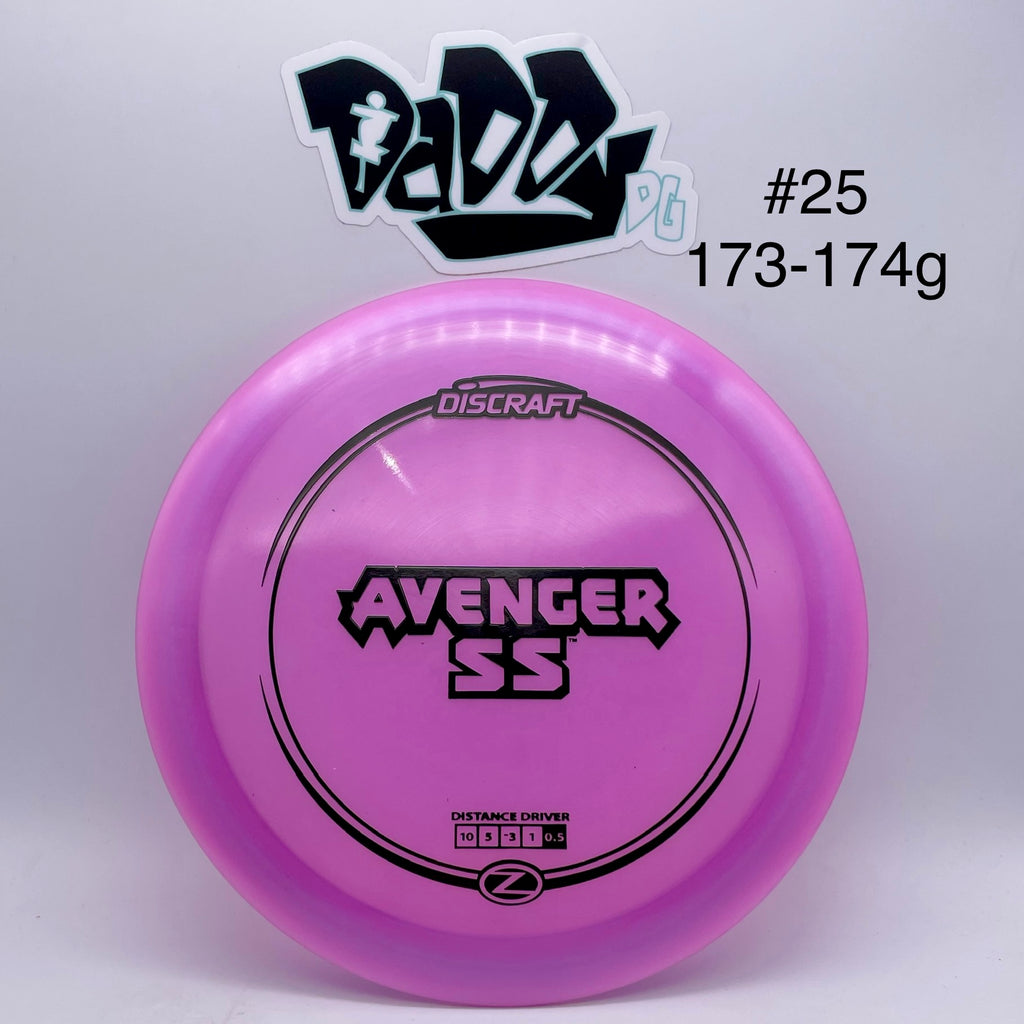 Discraft Avenger SS Z Line Driver – Daddy Disc Golf