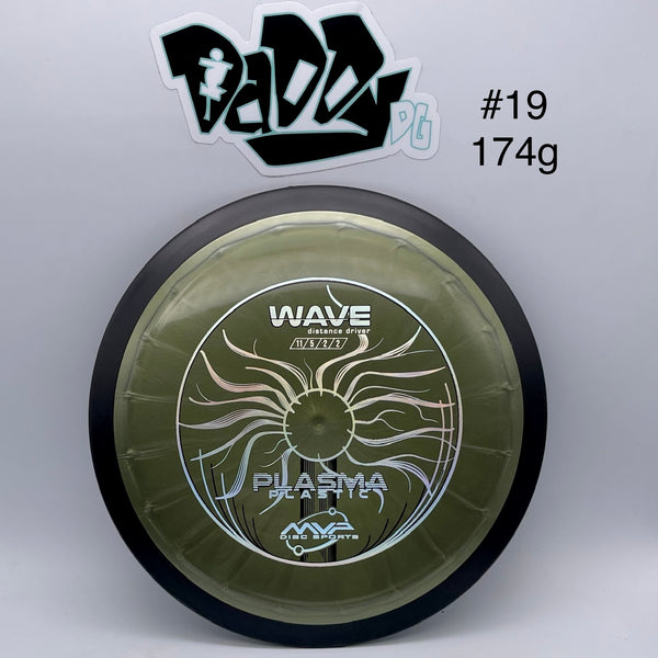 MVP Wave Plasma Distance Driver – Daddy Disc Golf