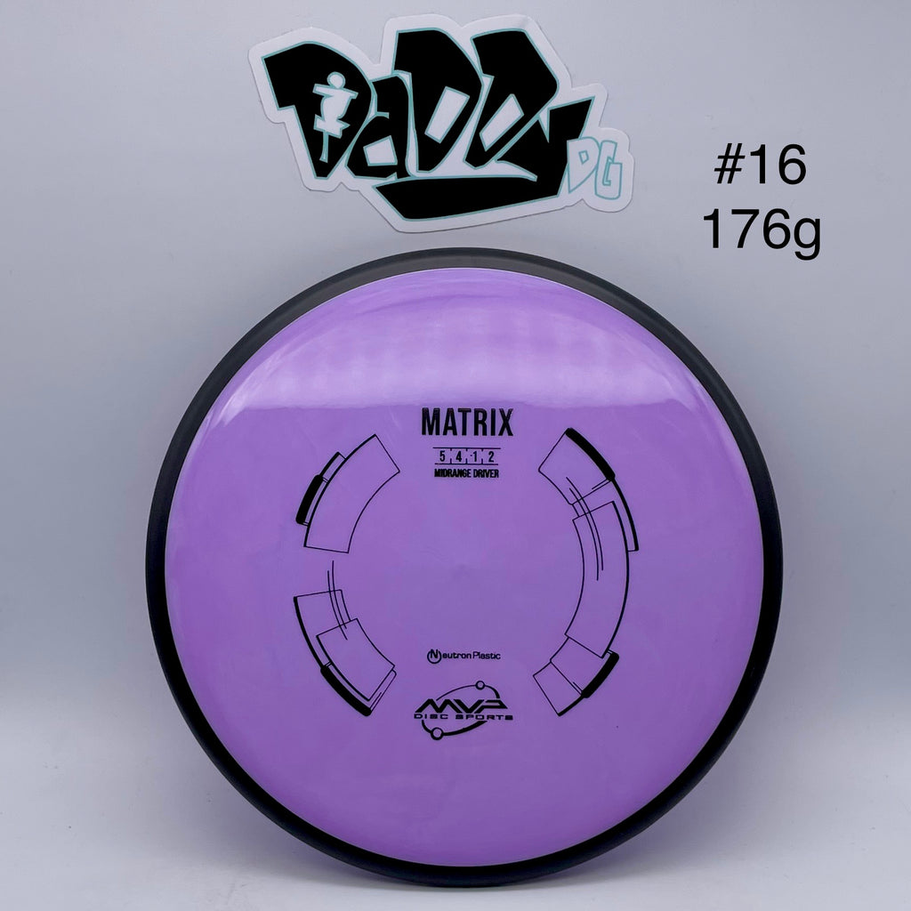 MVP Matrix Neutron Midrange – Daddy Disc Golf