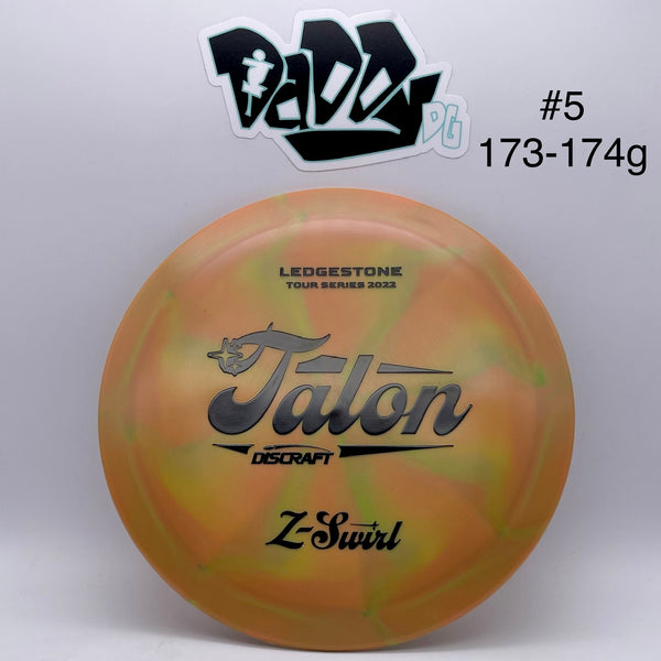 Discraft Z-Swirl 2022 Ledgestone Tour Series Talon Control Driver ...