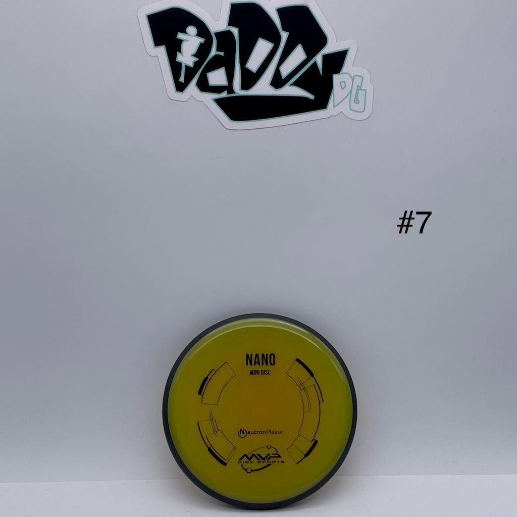 MVP Nano Neutron Mini Disc – Daddy Disc Golf